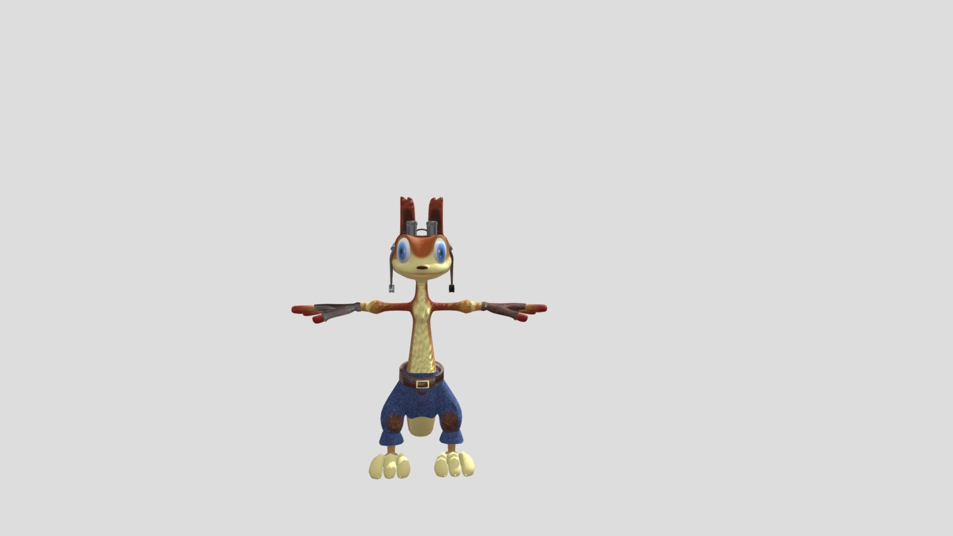 Daxter modelado con mis lágrimas - Download Free 3D model by erosbby ...