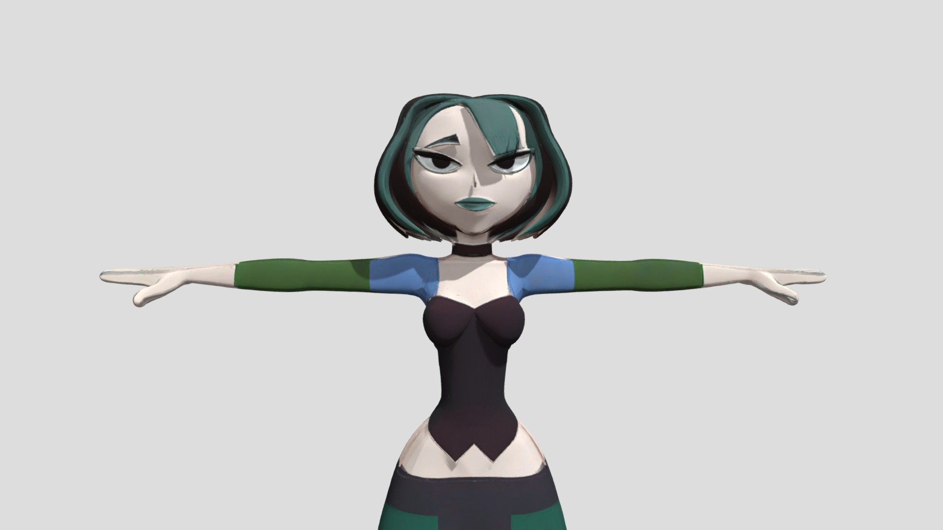 Gwen_ingrid (FBX) by Markendria2007 - 3D model by kendigirl17 [2935224 ...