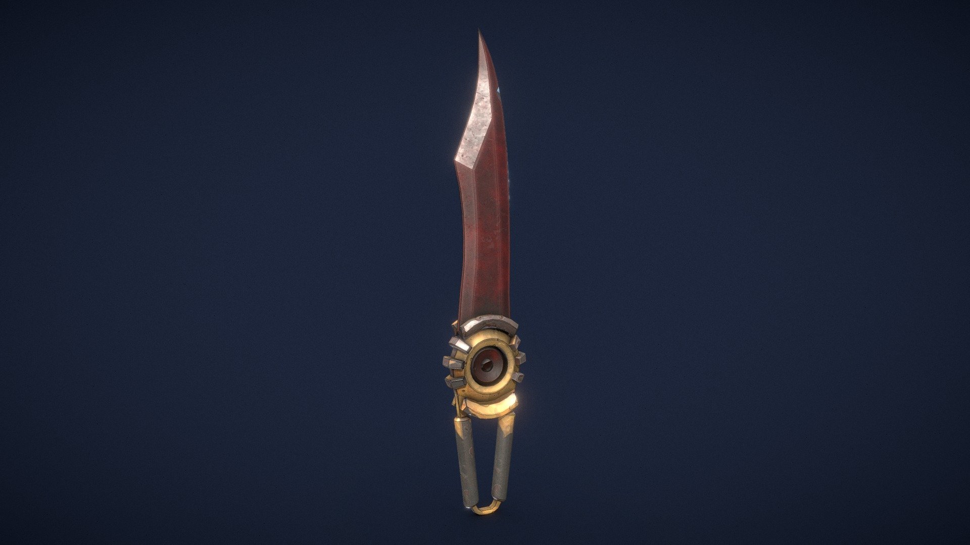 Stylized Ruby Sword - Download Free 3D model by Erdem Dağdelen ...
