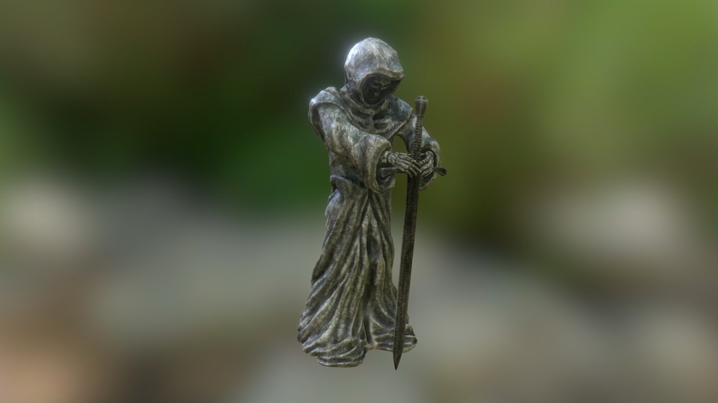 Death Statue - 3D model by NatureManufacture [29356ca] - Sketchfab