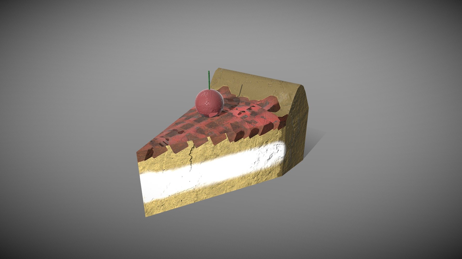 Cherry Pie - 3D model by Alisha (@AlishaBegum) [29369f3] - Sketchfab