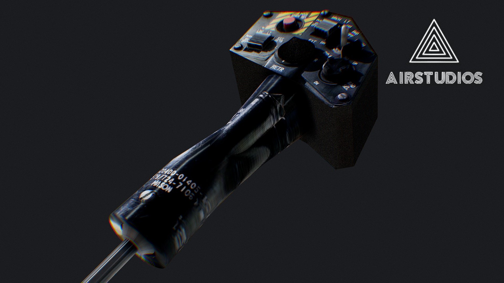 Black Hawk UH-60 Throttle - Buy Royalty Free 3D model by AirStudios ...