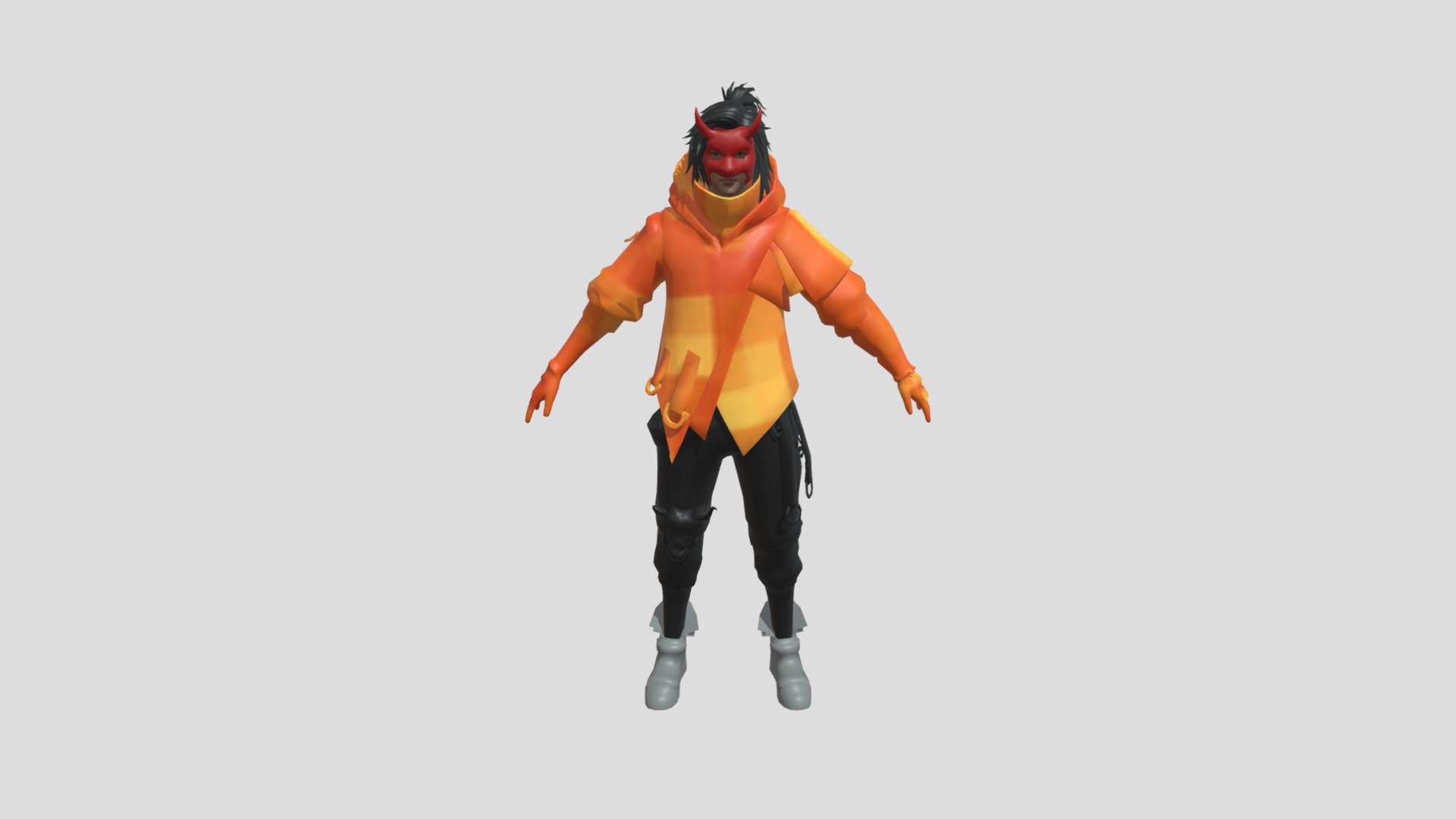 3D-MODEL- FREE FIRE - 3D model by gwpanda135 [29396bb] - Sketchfab