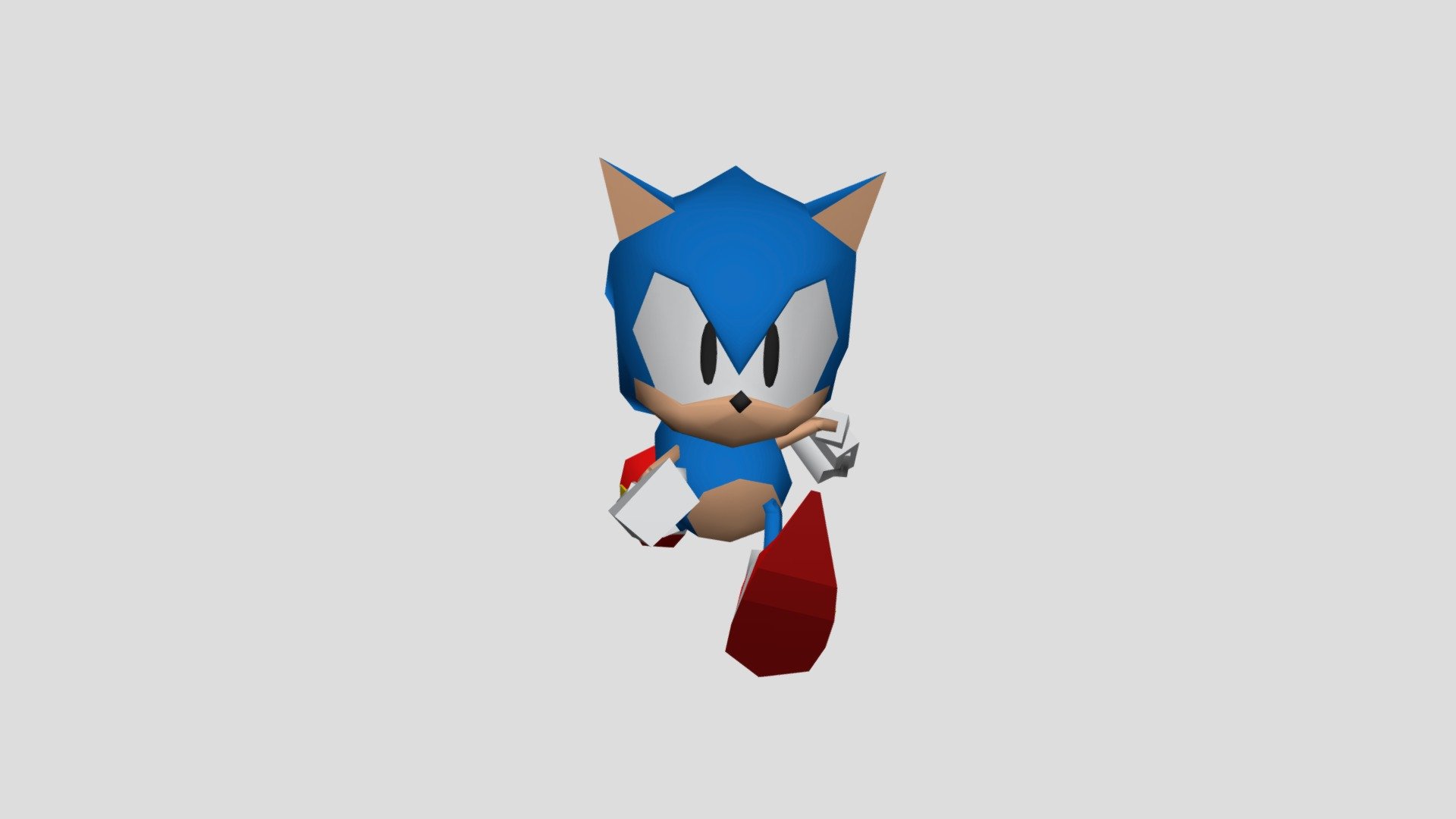 Sonic from sonic mania - Download Free 3D model by irons3th [293a418 ...