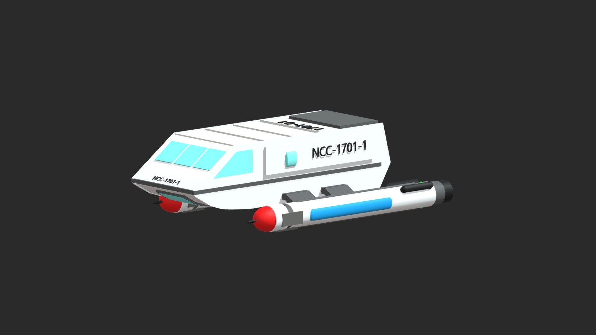 Shuttle Craft - 3D model by knifeguy1701 [293a568] - Sketchfab