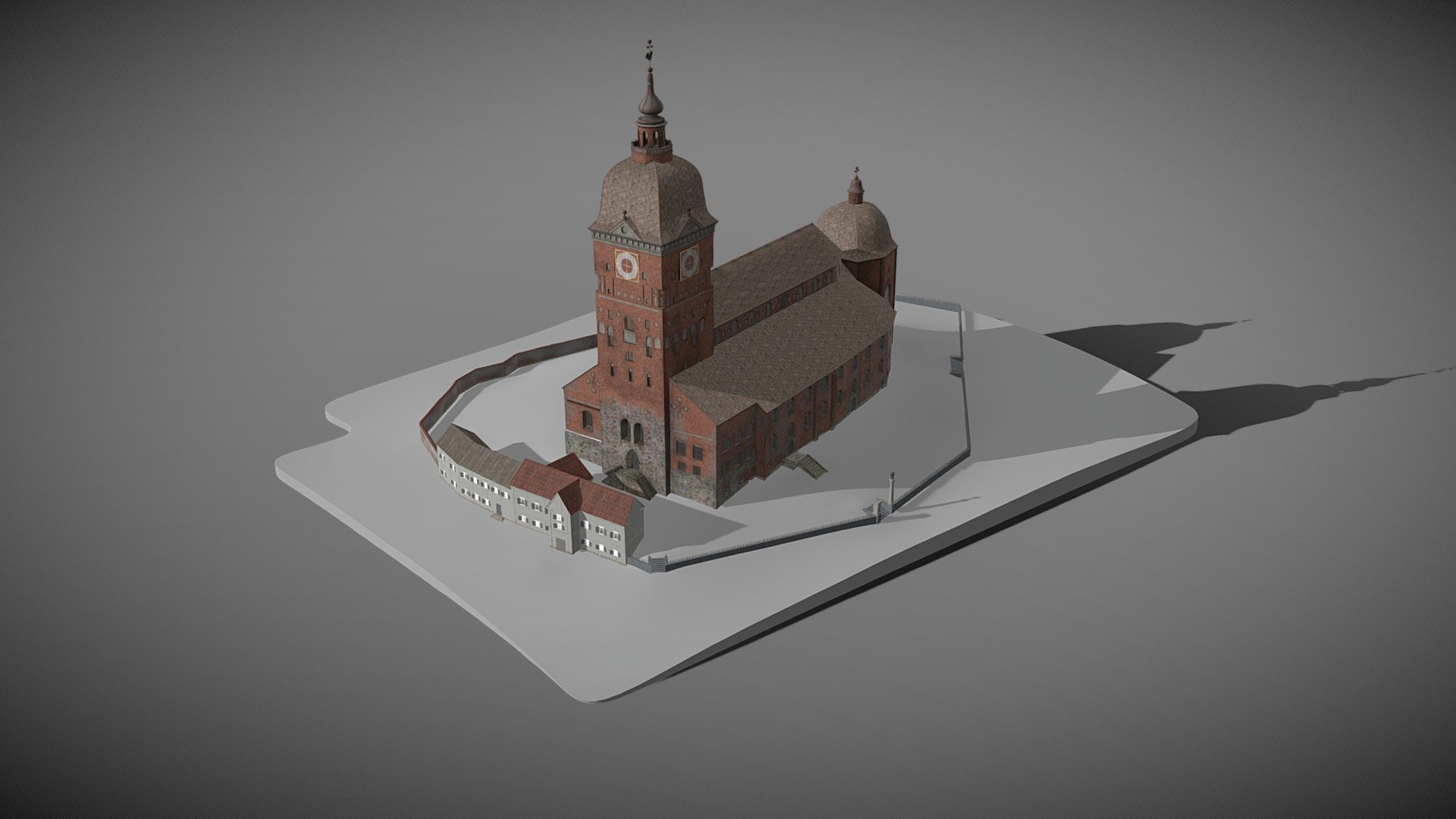 KK_50 - Turku Cathedral - 1827 - Download Free 3D model by Turku Museum ...