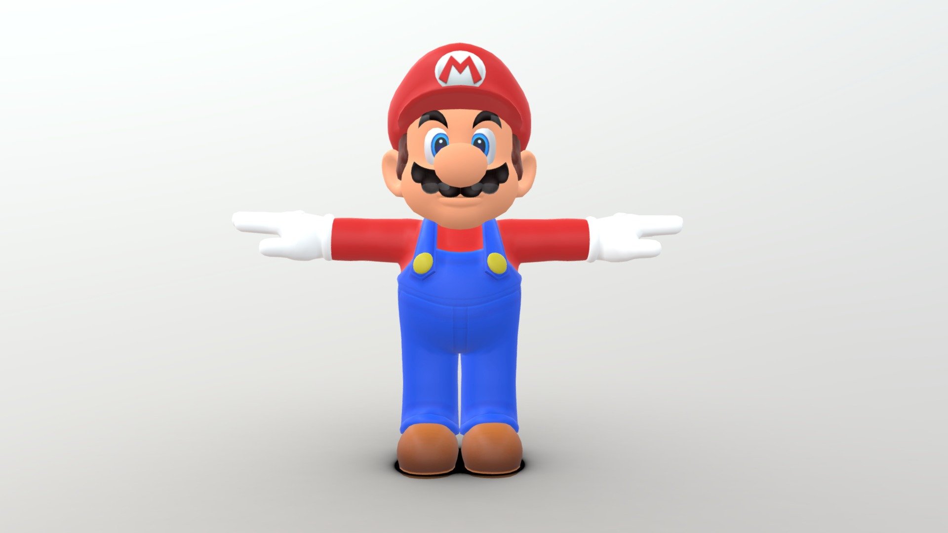 Mario Model - Super Mario 3d Games - Download Free 3D model by ...