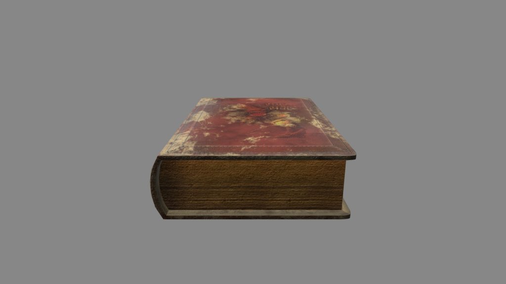 Old book - 3D model by RAHUL SINGH (@rahulsingh3743) [294081e] - Sketchfab