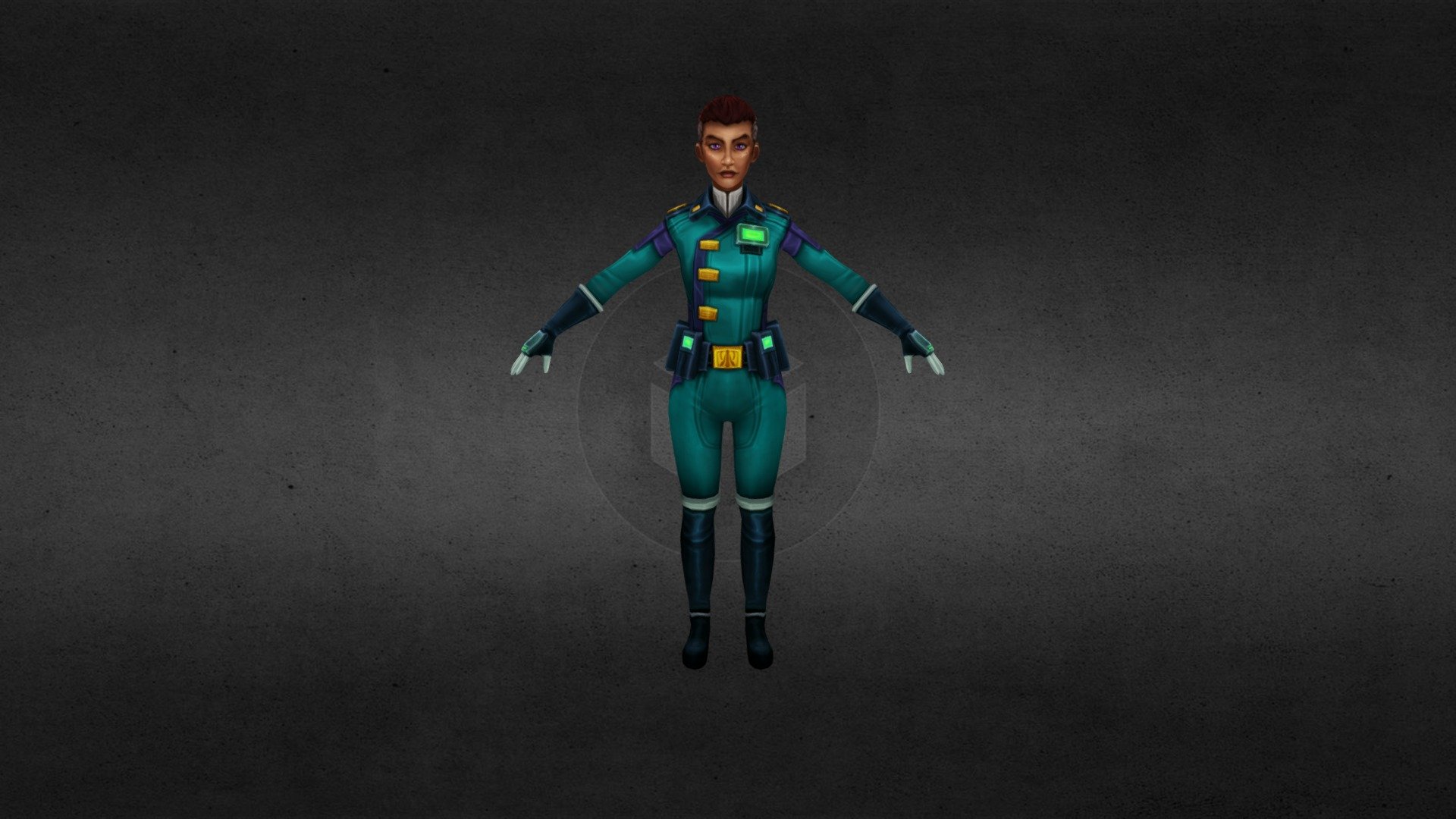 Officer Niko Base (WIP) - 3D model by Aaron Lutes (@alutes01) [2941ea5 ...