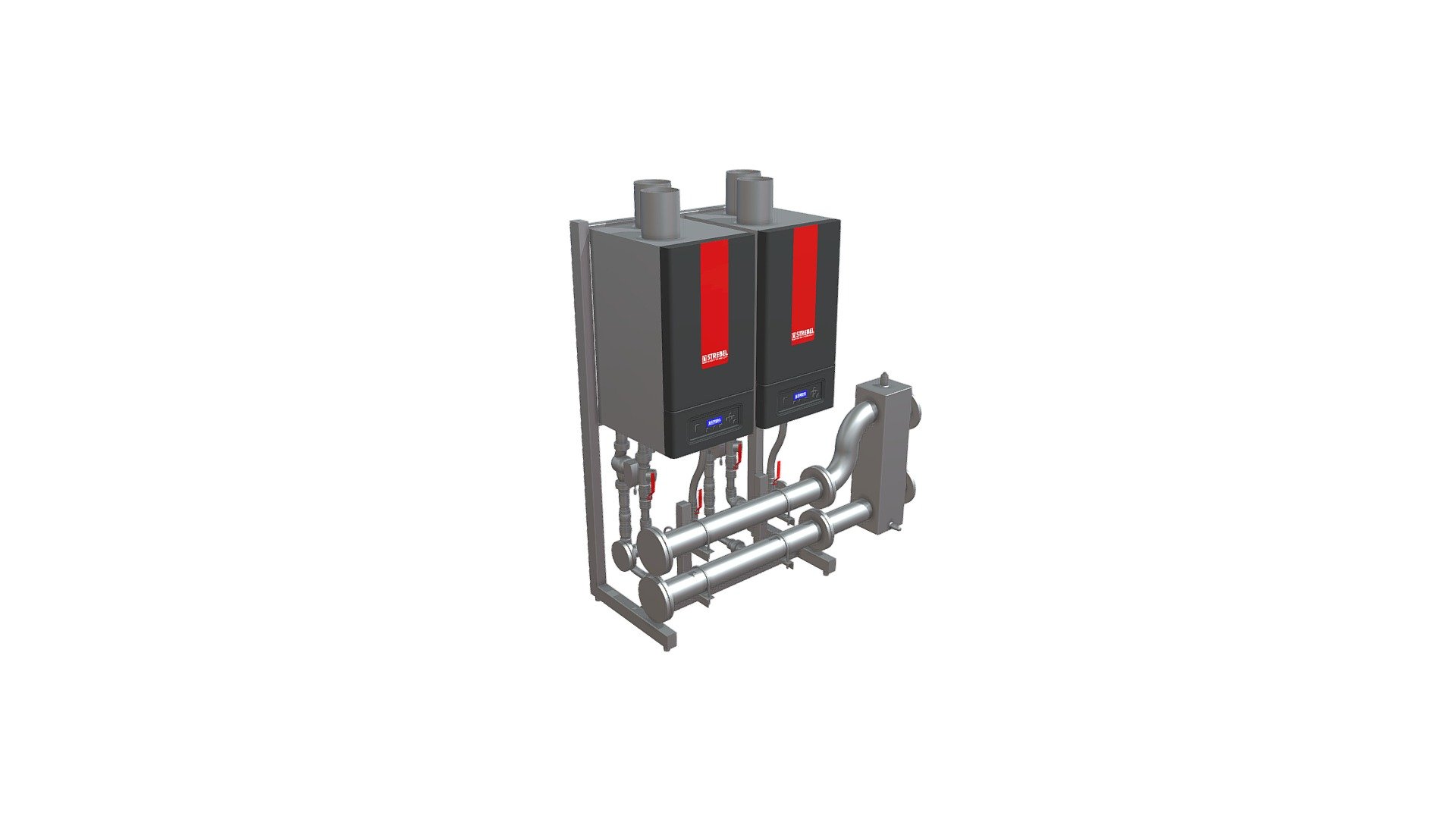 Strebel - S-CBX - Cascade - 3D model by bimstore (@Revitspace) [29421f5 ...