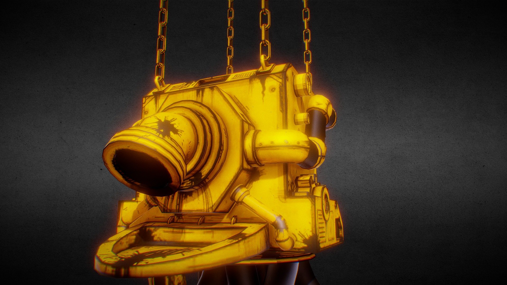 Ink Machine From BATDR - Download Free 3D model by Shade (@shade_tg ...