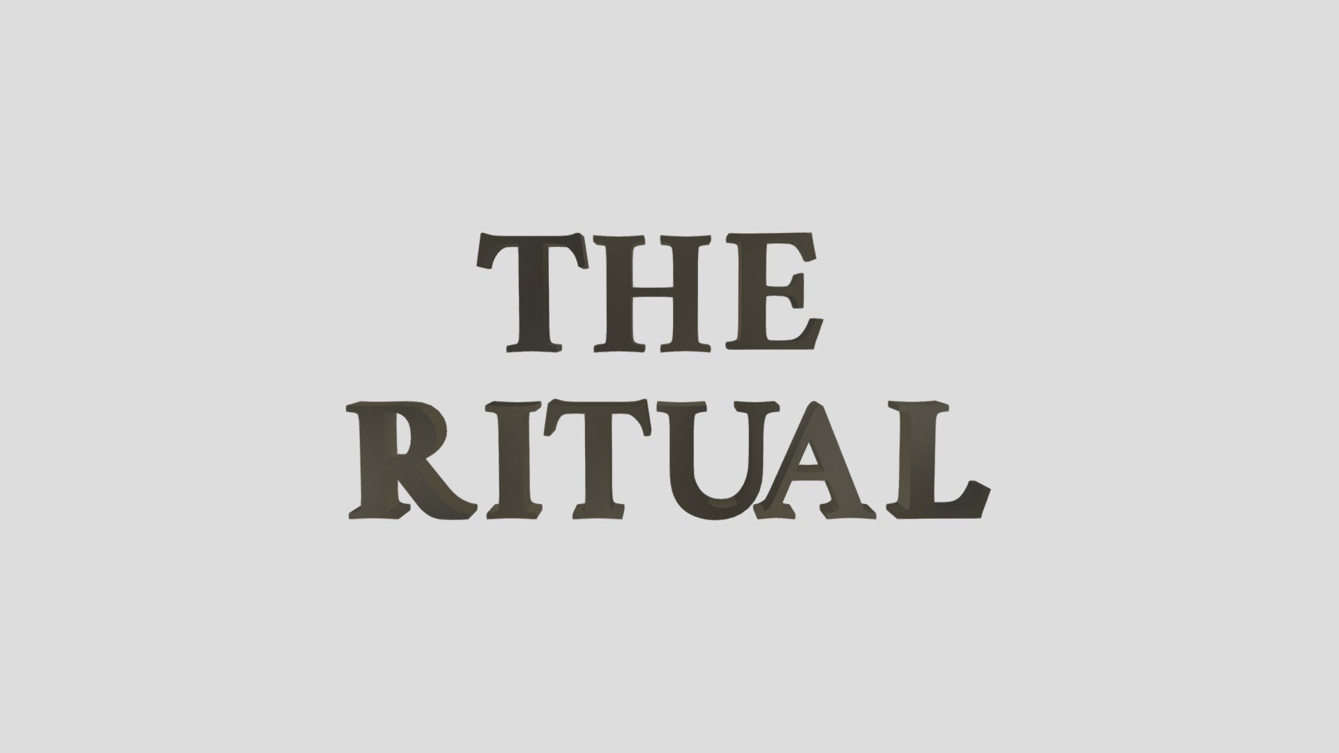 Story Title - 3D model by The Ritual (@theritual) [2944592] - Sketchfab