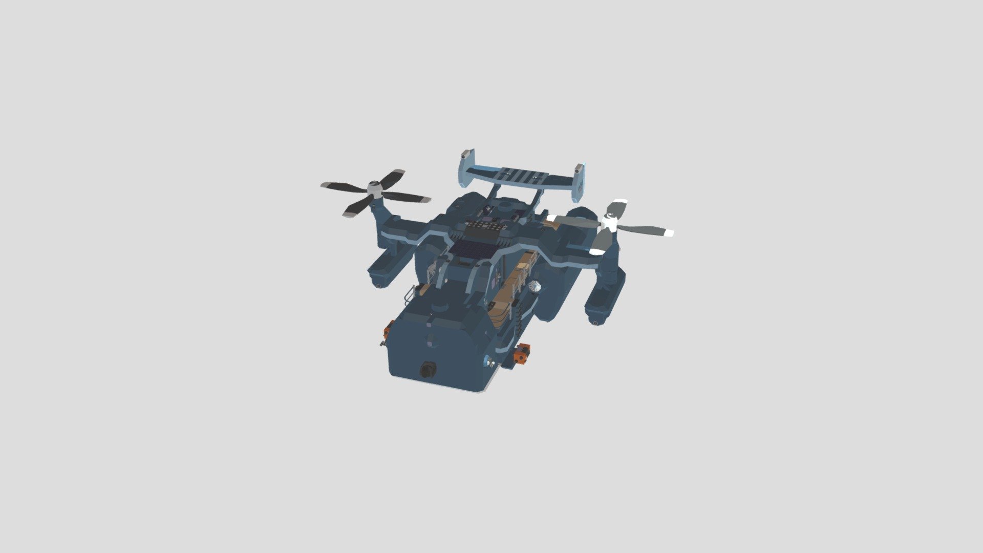 Bad Fuel Tank - Stormworks - 3D model by LazyChasy [29451c2] - Sketchfab