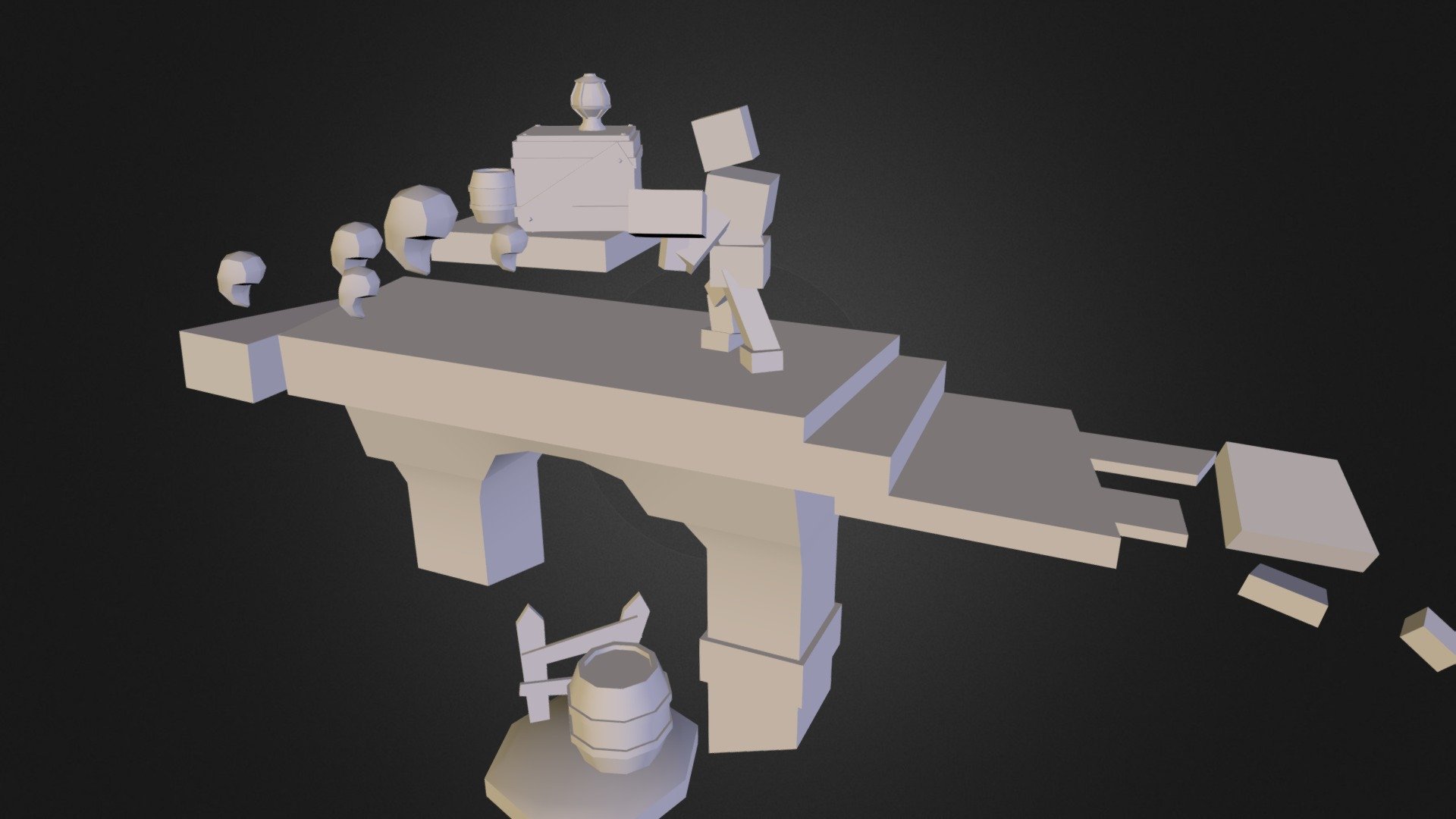 Bastion Block-in - 3D model by Jason L Perry (@ambethia) [2945249 ...