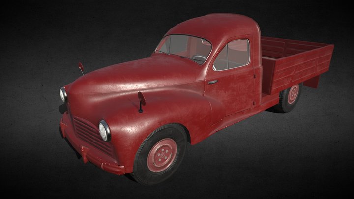 Retro-car 3D models - Sketchfab