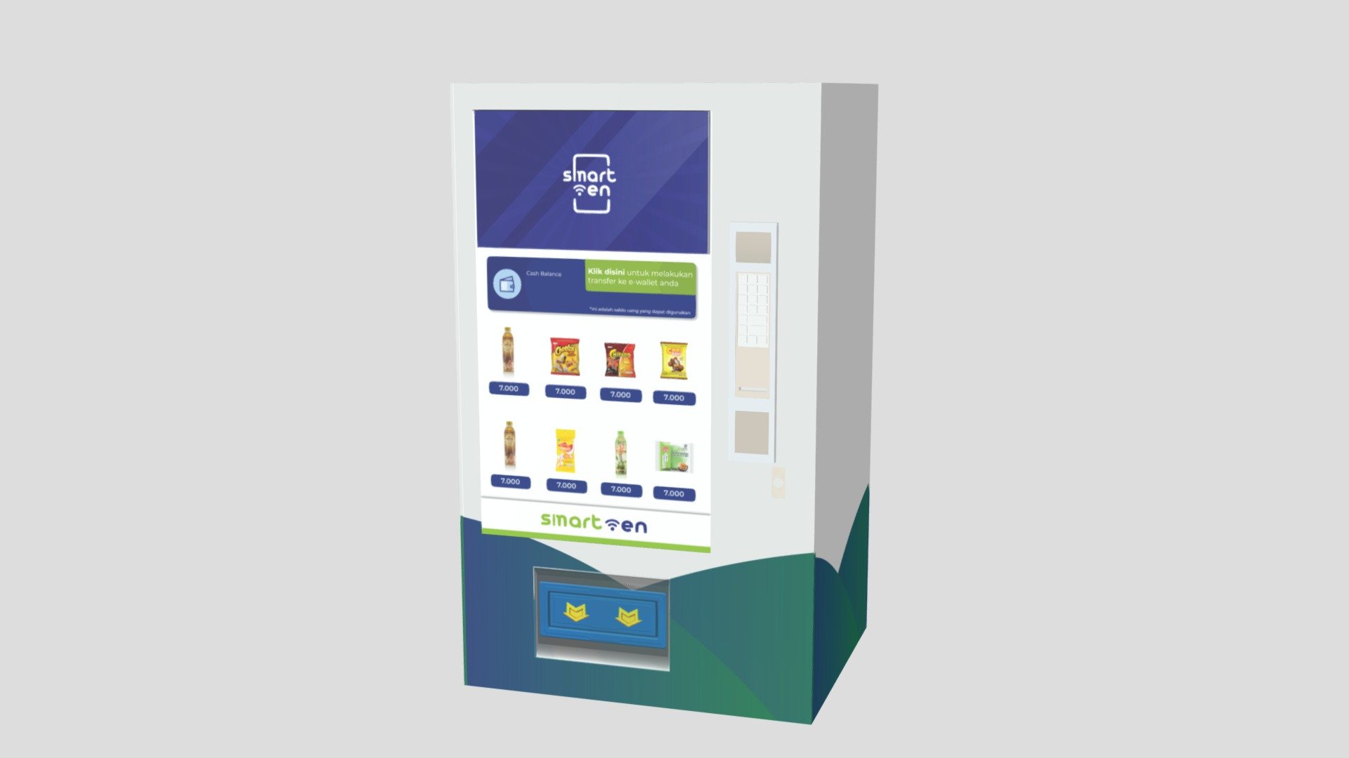 Vending Machine by SmartVen - Download Free 3D model by rifaldih ...