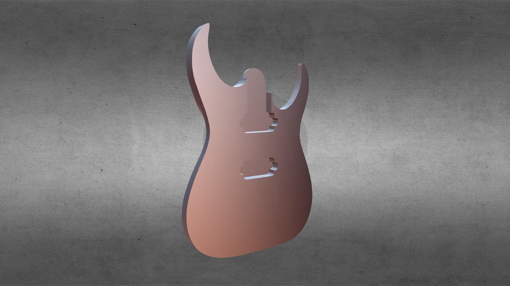 Paradox 6 String - 3D model by Rusti (@rustiguitars) [2948abd] - Sketchfab