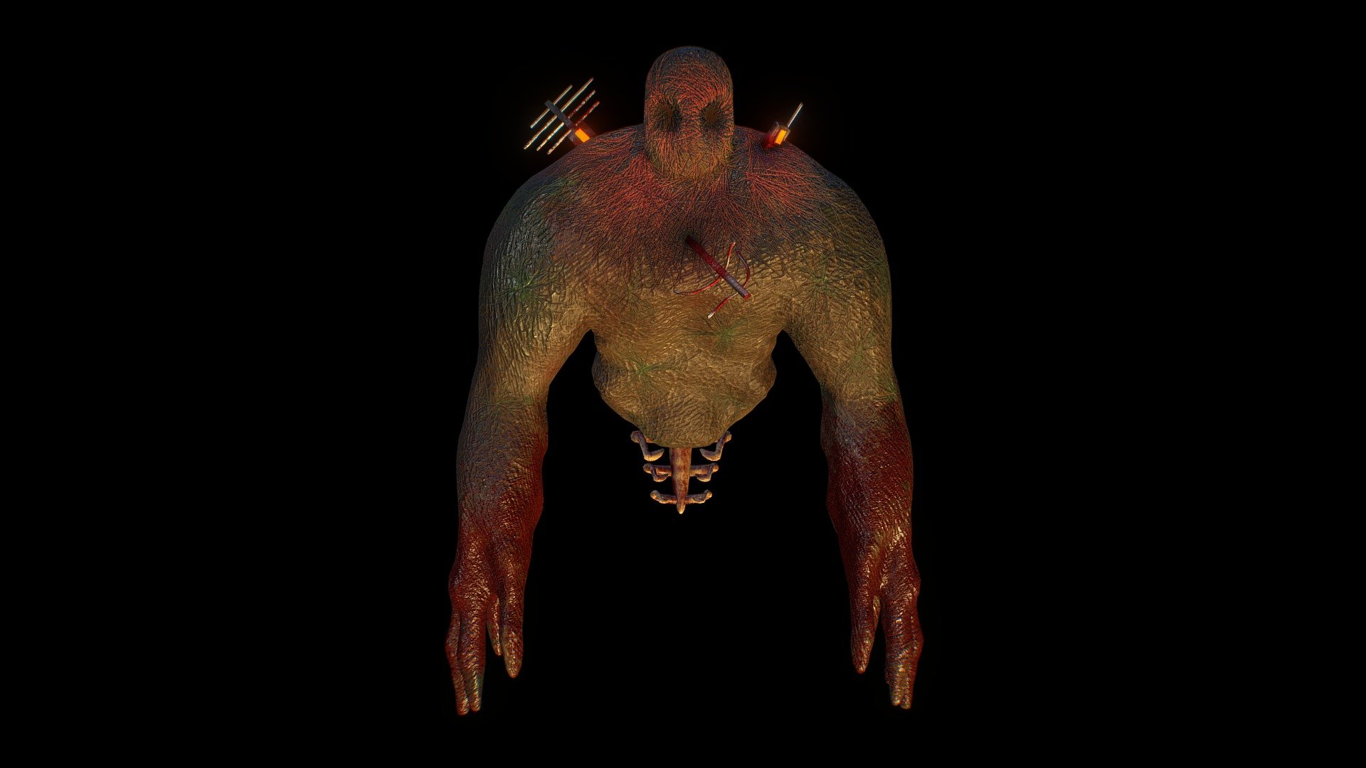 The Radio-Headed Horror - 3D model by lucaboechat [294952a] - Sketchfab