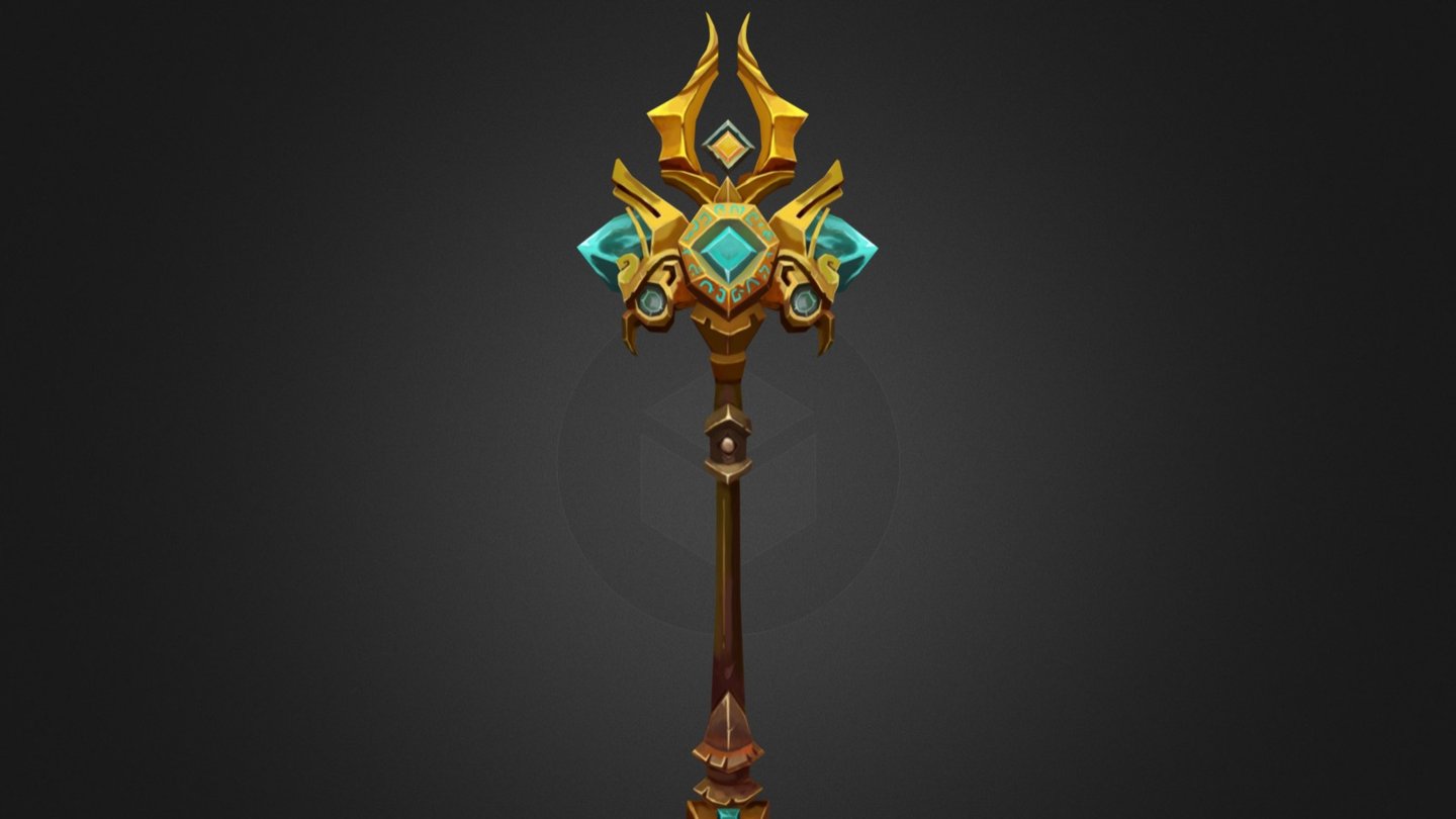Cong Lee Staff Game - 3D model by jimintegrity [2949c31] - Sketchfab