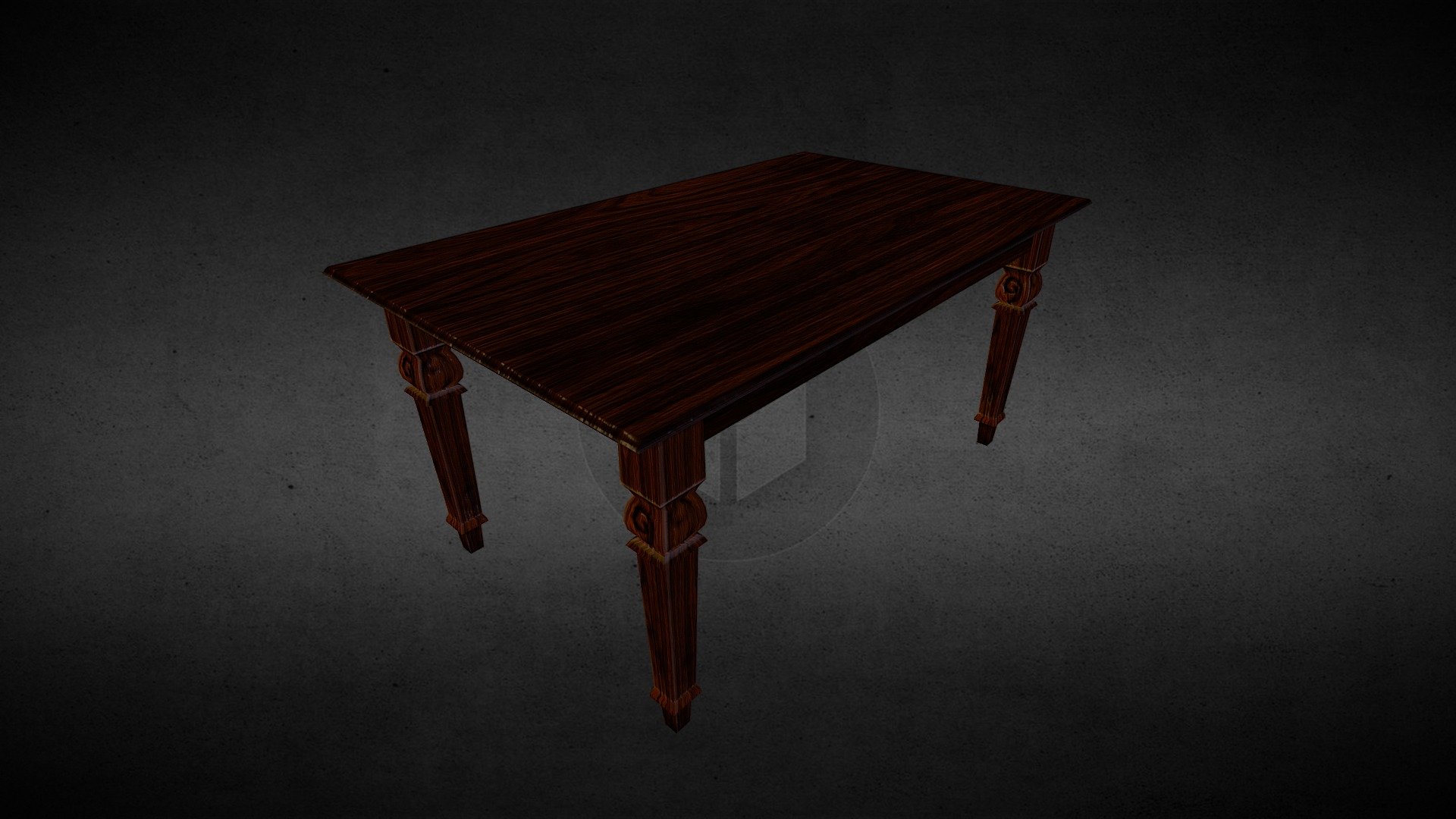 Antique Table - 3D model by kenanthephoenix [294ab37] - Sketchfab