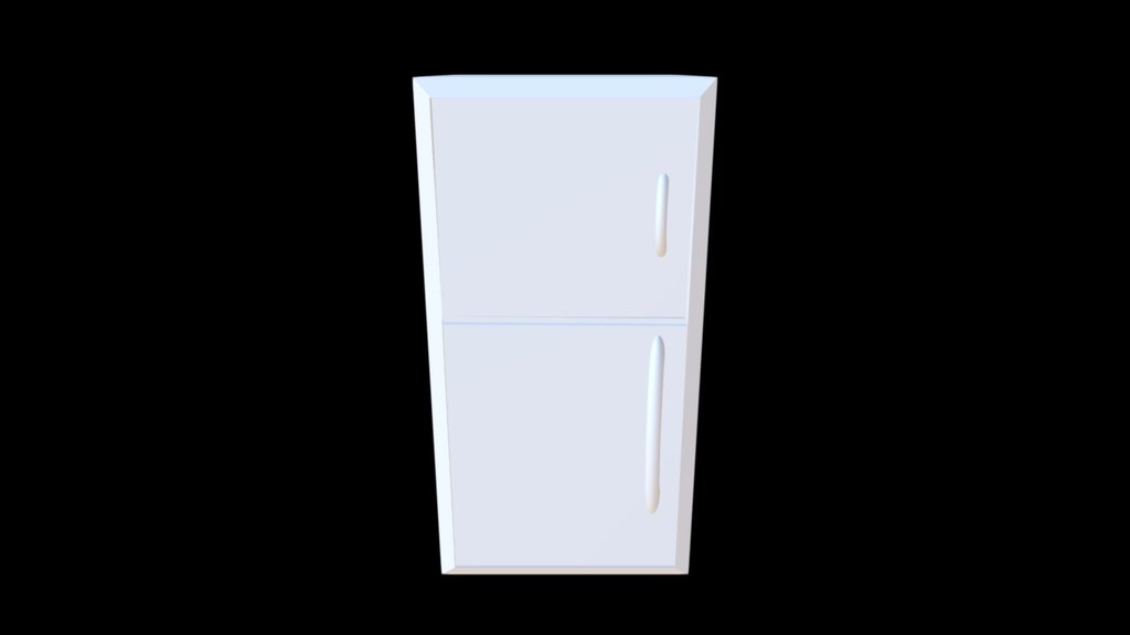 Refridgerator - 3D model by xmelissaalvarezx [294bdd8] - Sketchfab