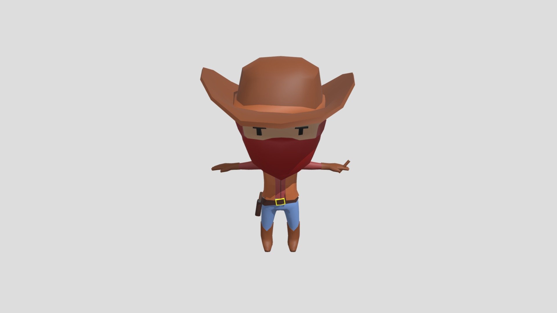 Cowboy - 3D model by JR0z3 [294c5cf] - Sketchfab