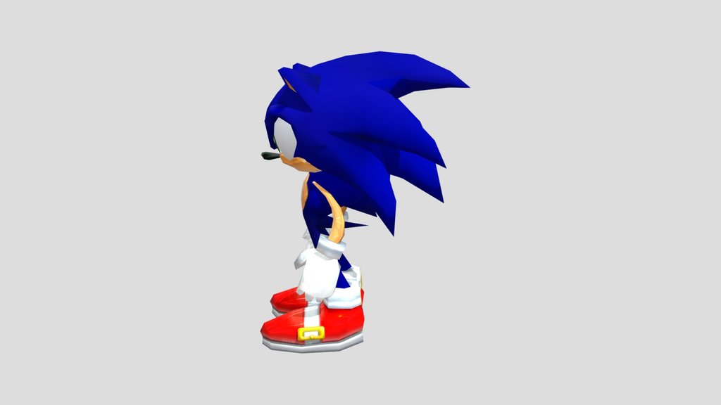 sonic - A 3D model collection by Sonicthegamer - Sketchfab