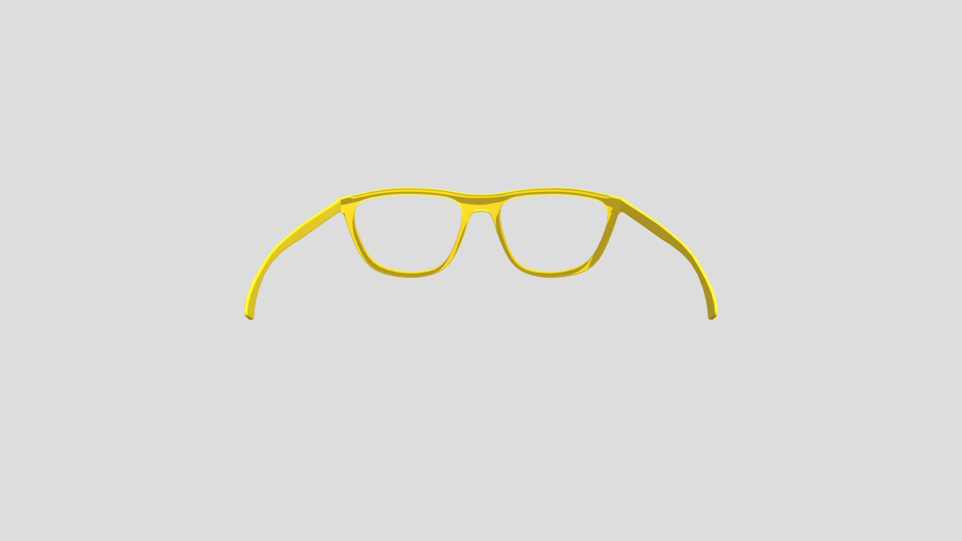 Yellow Glasses from Poly by Google - Download Free 3D model by ...