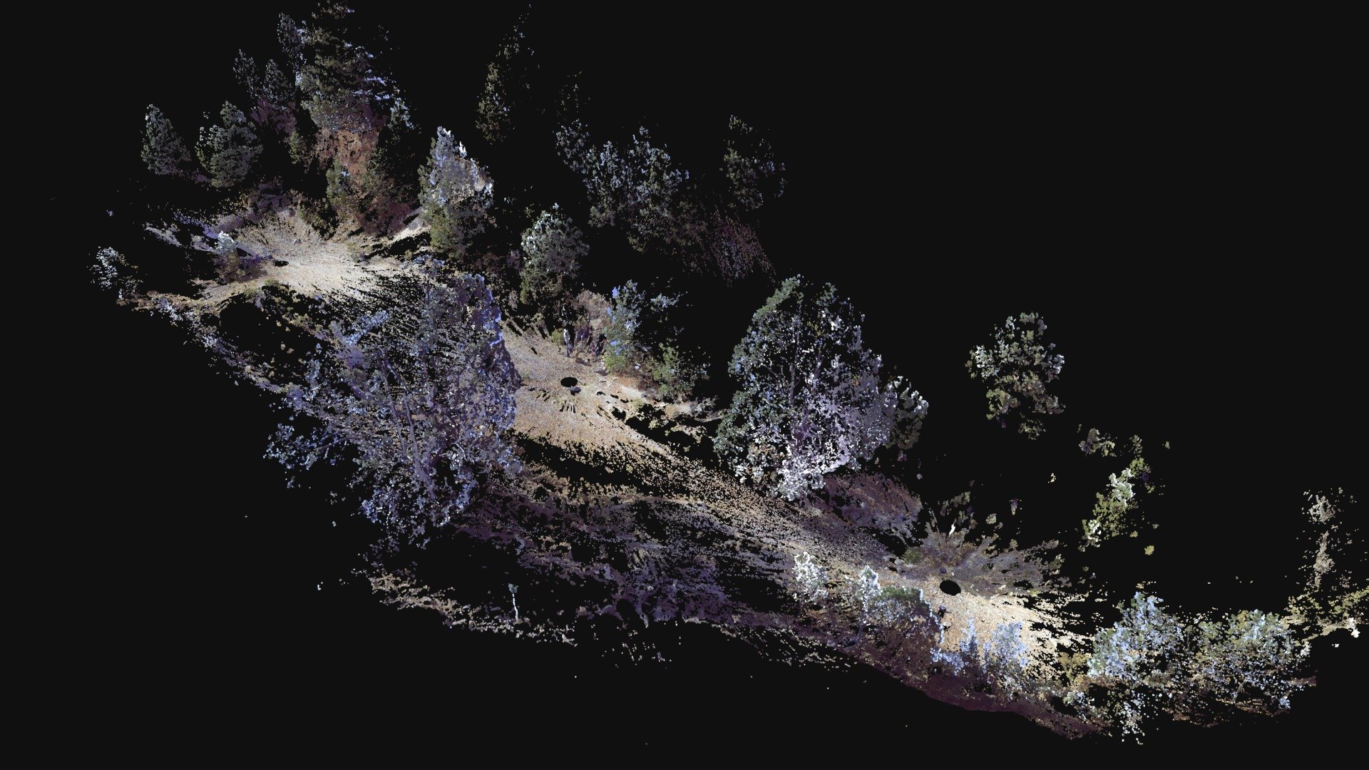 TLS Fluvial - Tlx, Mex (first - less points) - Download Free 3D model ...