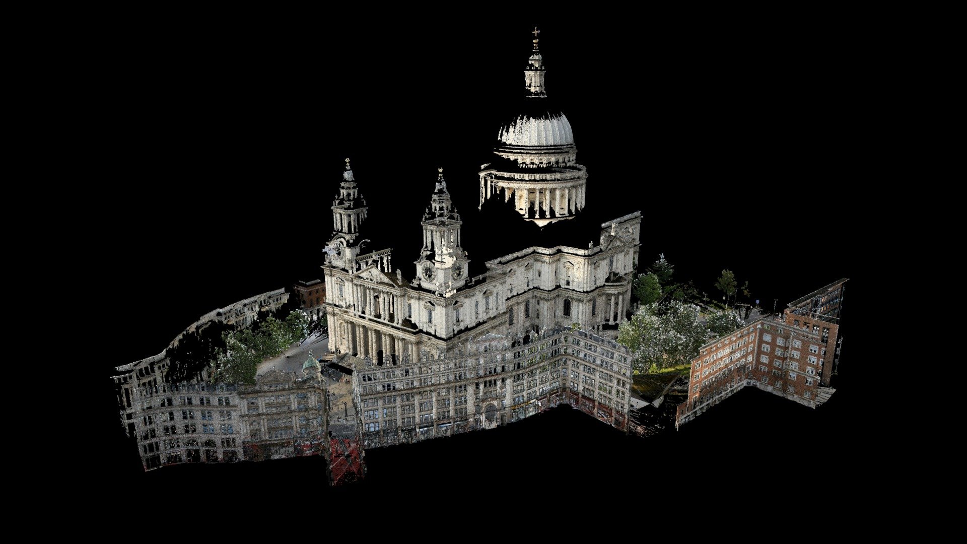 St Paul's Cathedral - 3D Point Cloud (E,C) - 3D model by SIAD Studio ...
