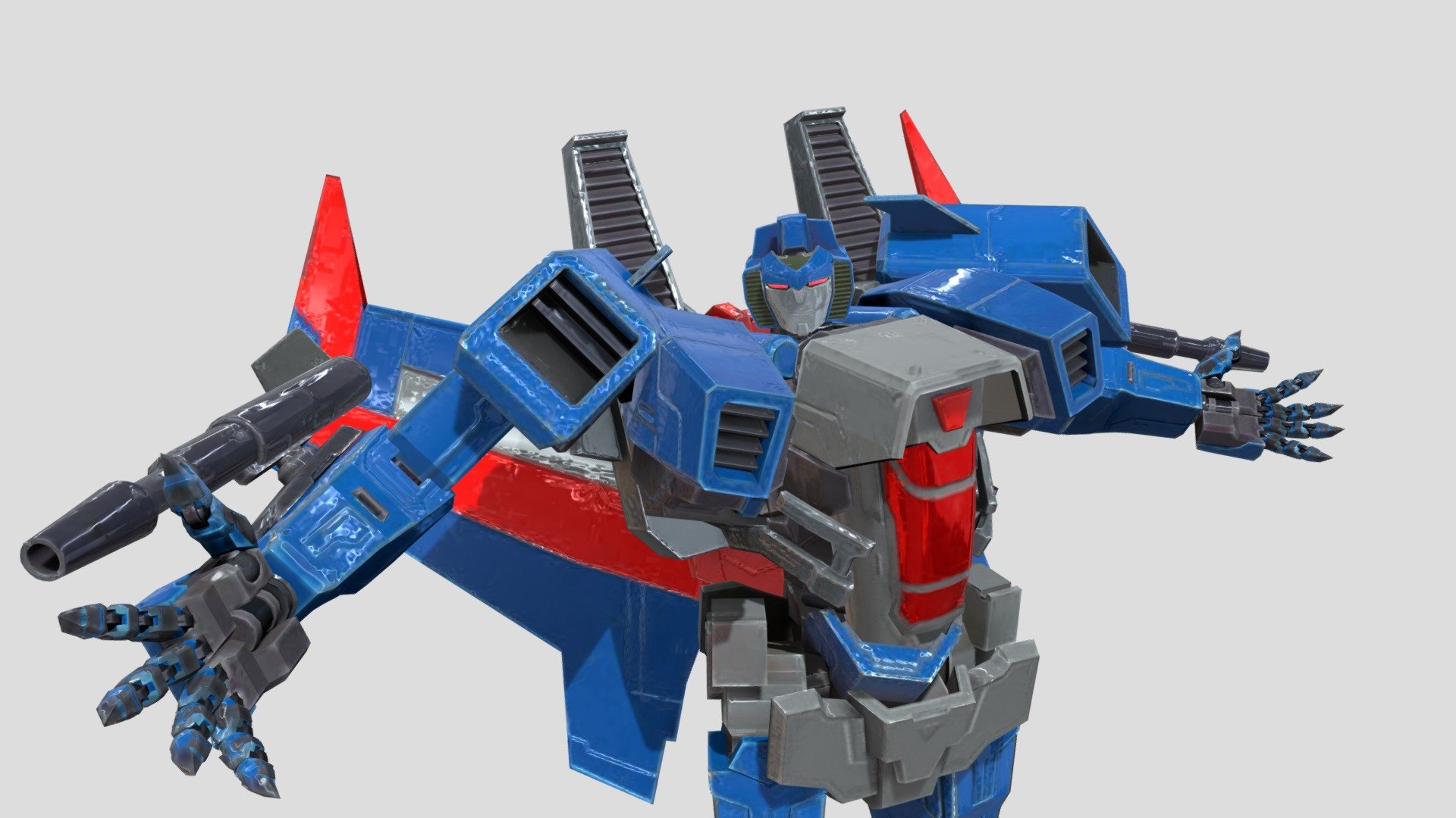 Heavy Metal Thundercracker aka Scourge - Download Free 3D model by ...