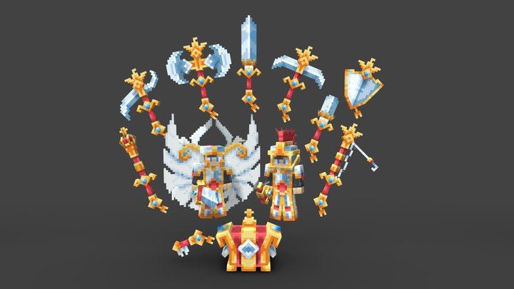 Staff 3D models - Sketchfab