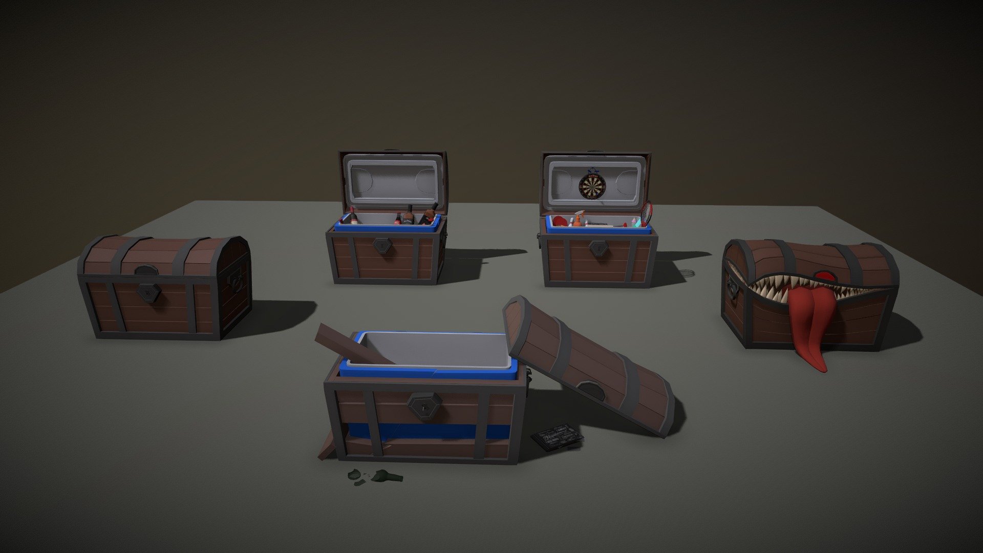 XYZ School 5 Versions 06 - Download Free 3D model by Zubastka [29515cc ...