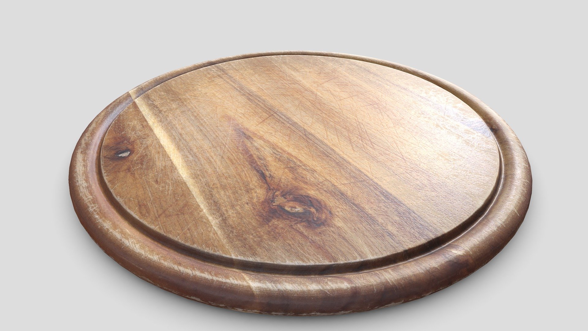 Large Wooden Plate - Buy Royalty Free 3D model by KuMa Digital Studios ...