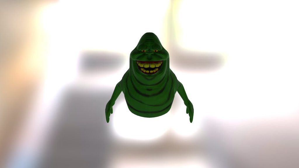 Slimer - 3D model by DomingoBlancarte [2952588] - Sketchfab