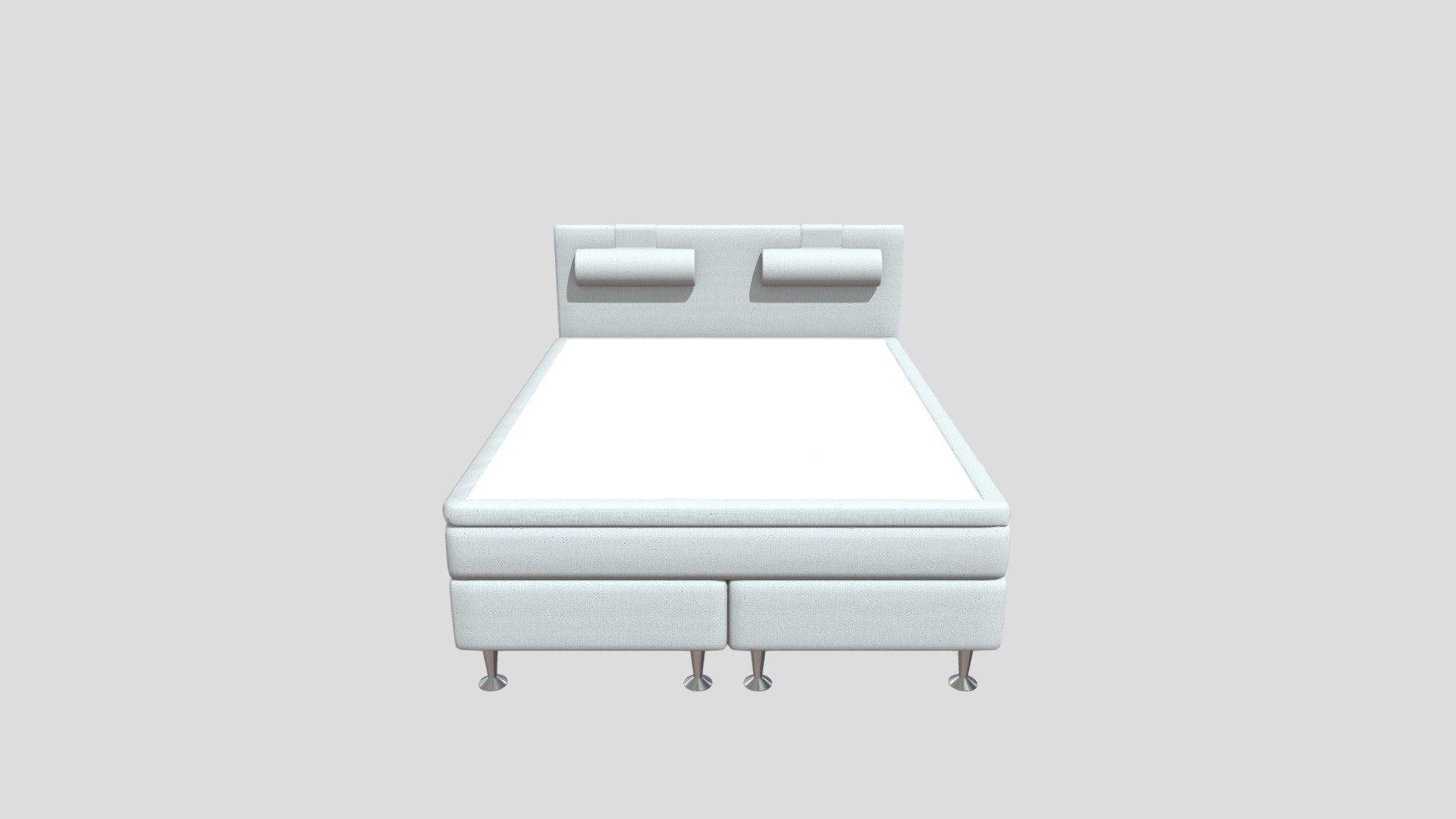 Meja Bed Package 160x200cm Light Gray - Buy Royalty Free 3D model by 3DImaginationHub [2952bbe ...