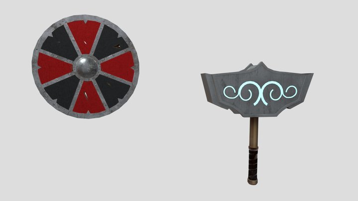 Mjolnir 3D models - Sketchfab