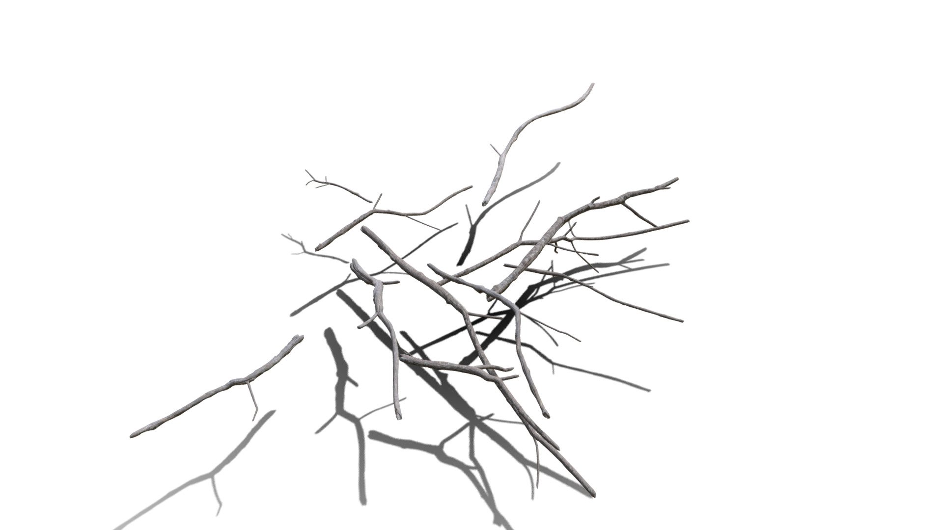 Realistic HD Red oak leaf litter (8/36) - Download Free 3D model by ...