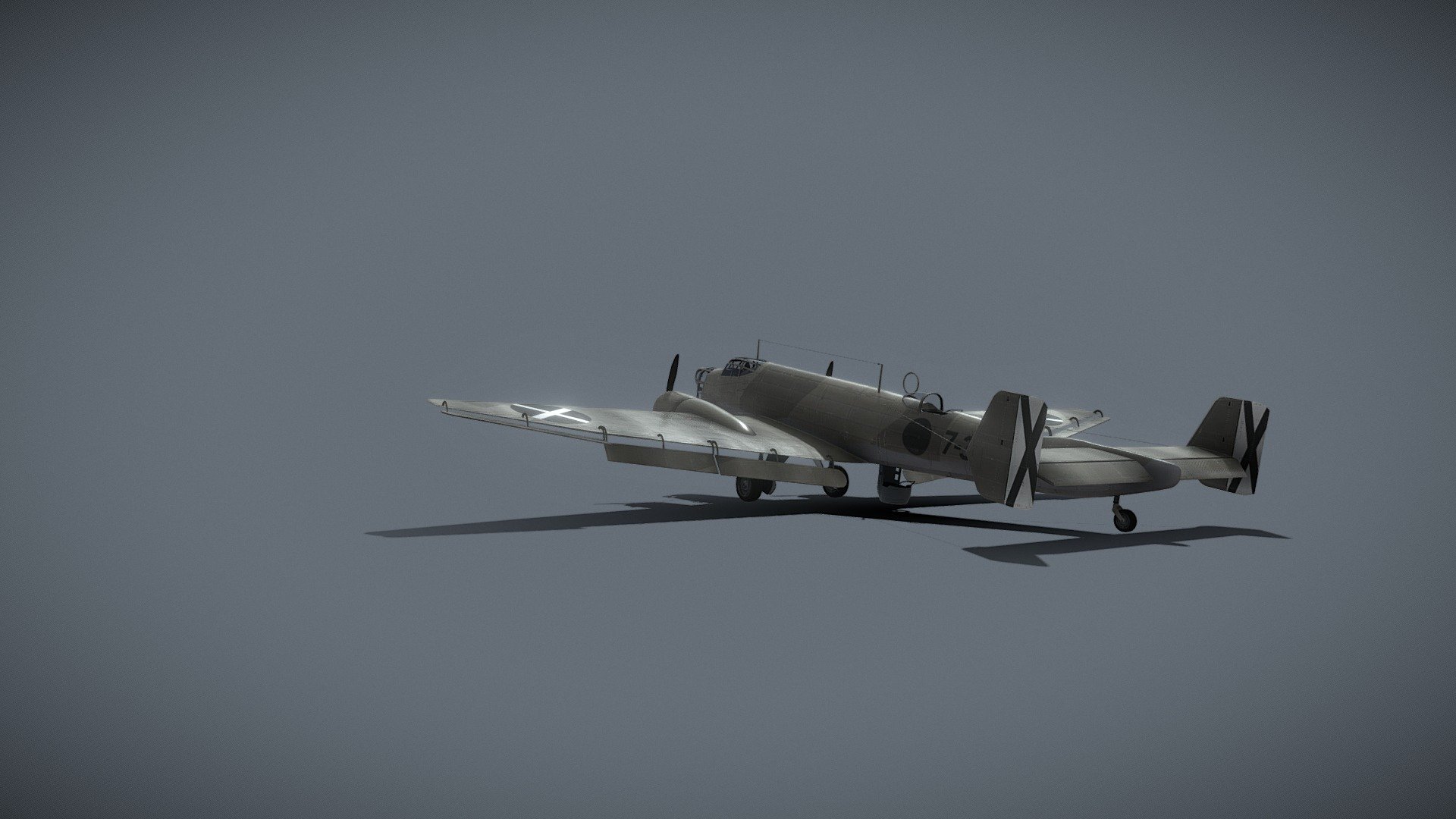 Junkers Ju 86 - 3D model by Secret Weapons - Arma 3 Mod (@sabrezor) [2956482] - Sketchfab
