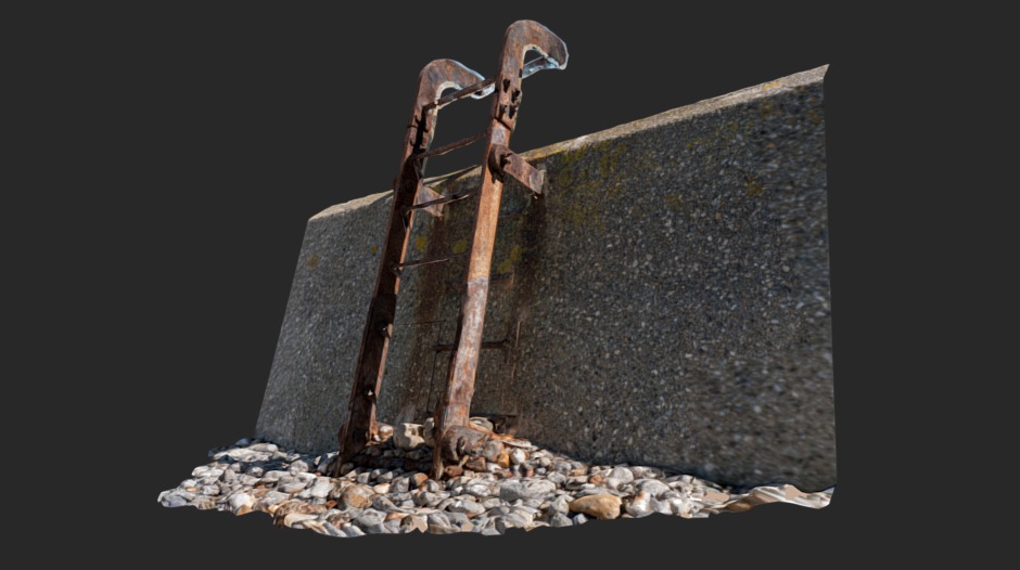 Photogrammetry - Rusty ladder - Download Free 3D model by Antoine ...