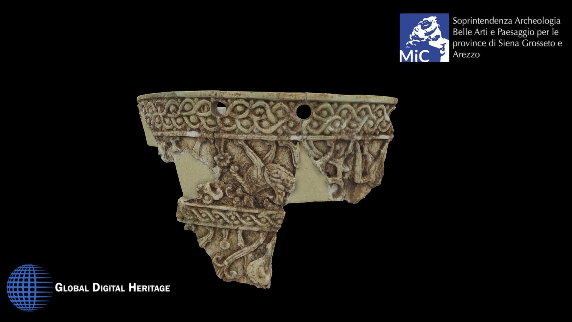 Etruscan ivory pyxis - Download Free 3D model by Global Digital ...
