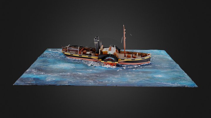 Steamboat 3D models - Sketchfab