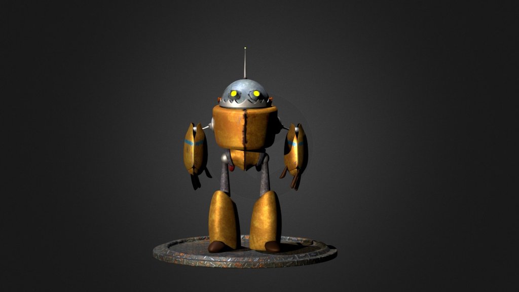 CuteBot - 3D model by IsolatedNerdCG (@matiastoloza) [295e14b] - Sketchfab