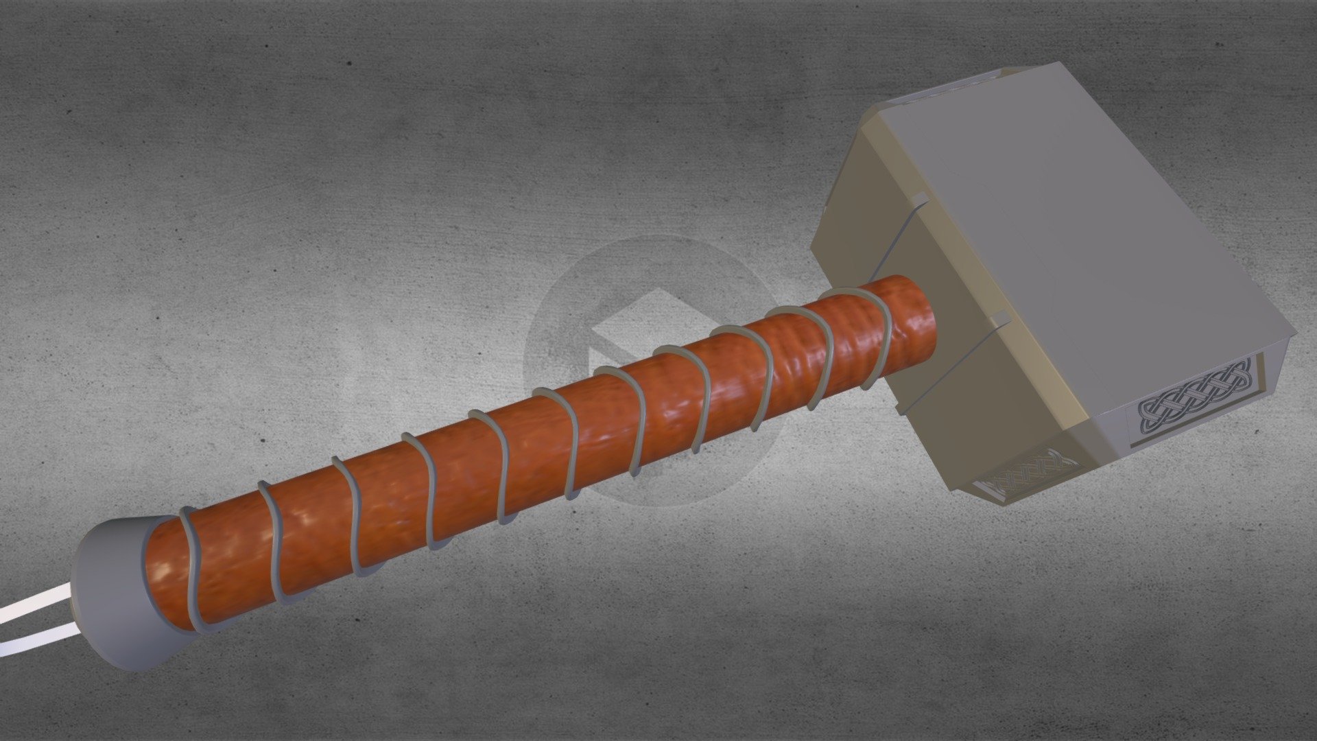 Mjolnir - 3D model by dark-minaz [295e6f0] - Sketchfab
