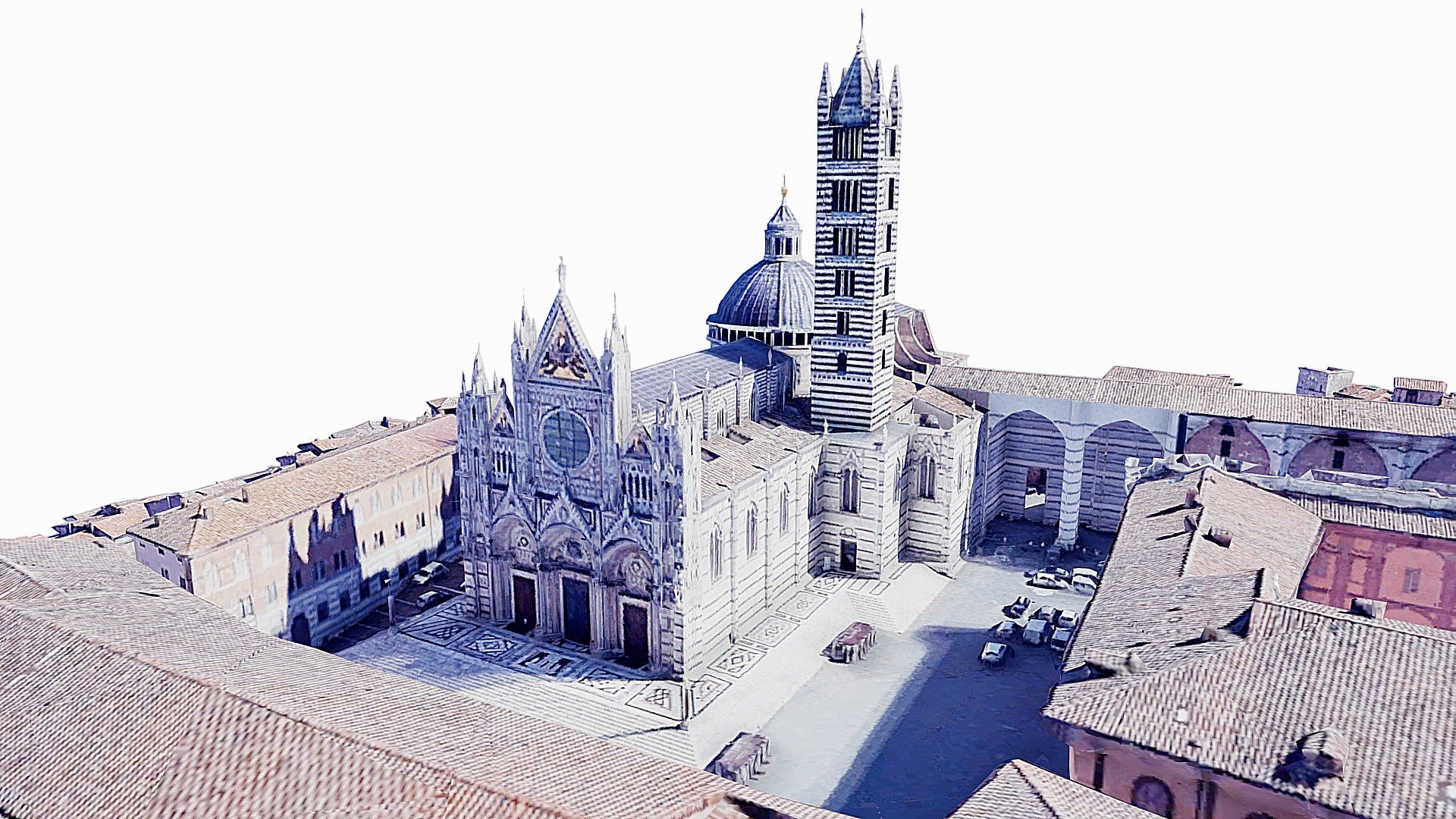 Siena Cathedral,duomo,church,scan,map,landscape - 3D model by SENSIET ...