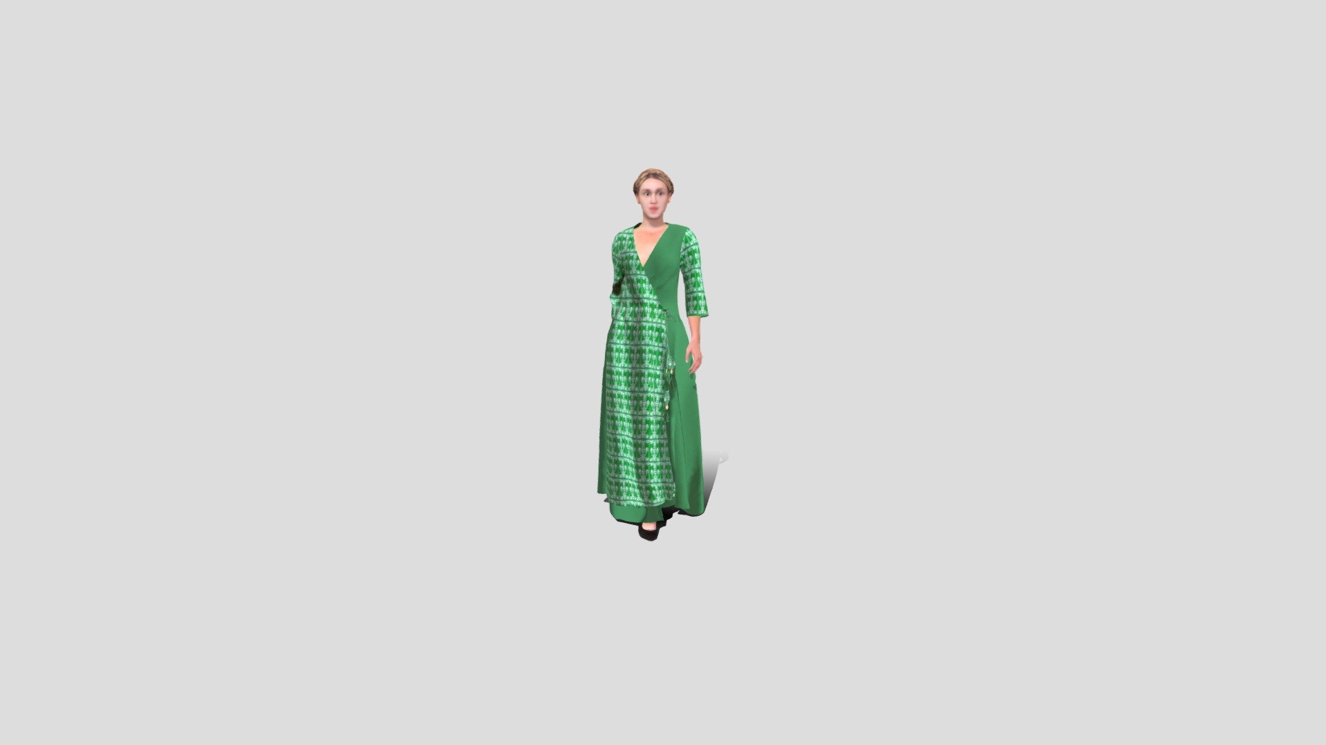 Nykaa: Angarakha Kurta - 3D model by avataar.me [2960221] - Sketchfab