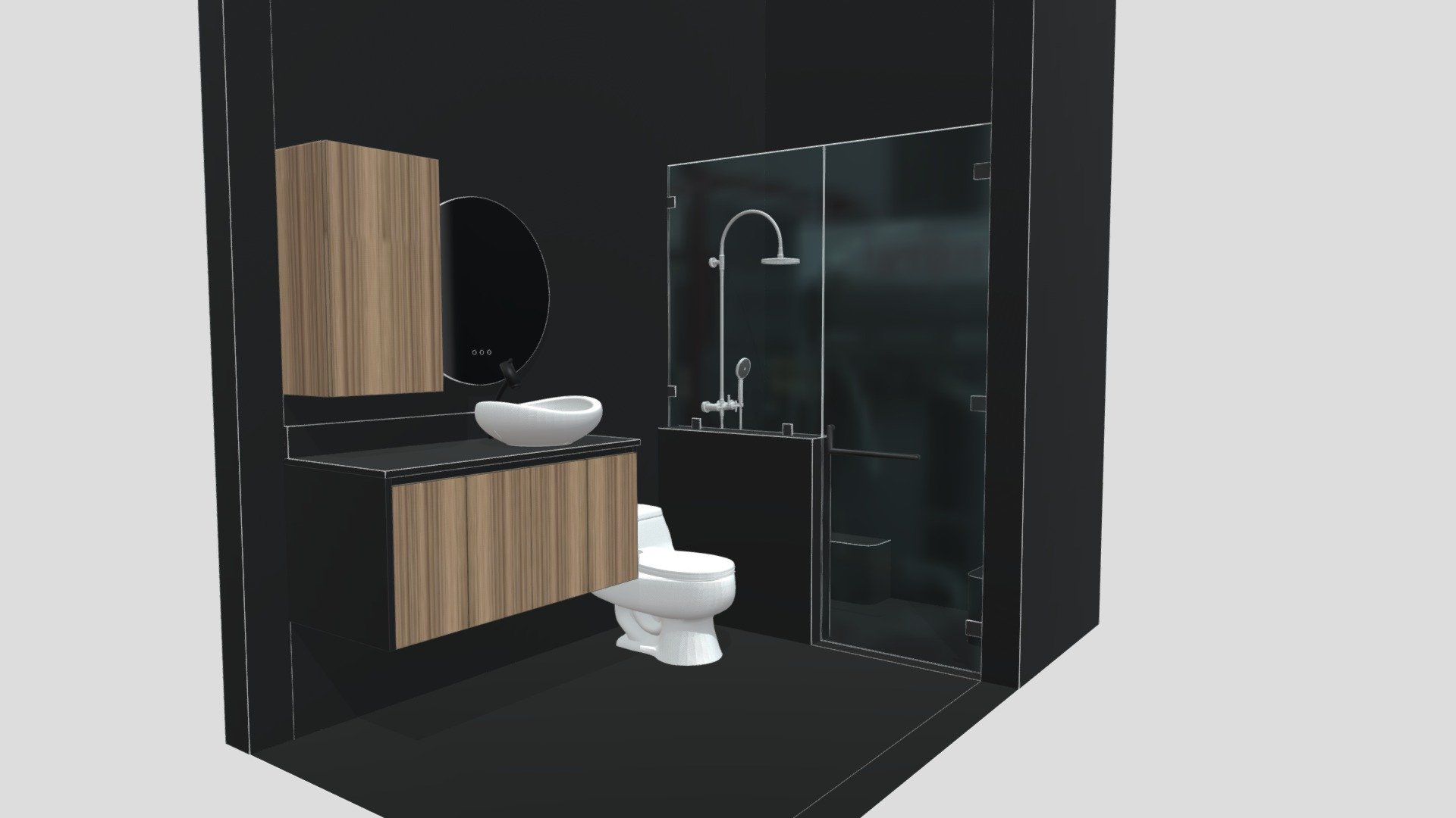 BAÑO 2 - 3D model by DISEÑOS (@luis.vidra) [29602de] - Sketchfab