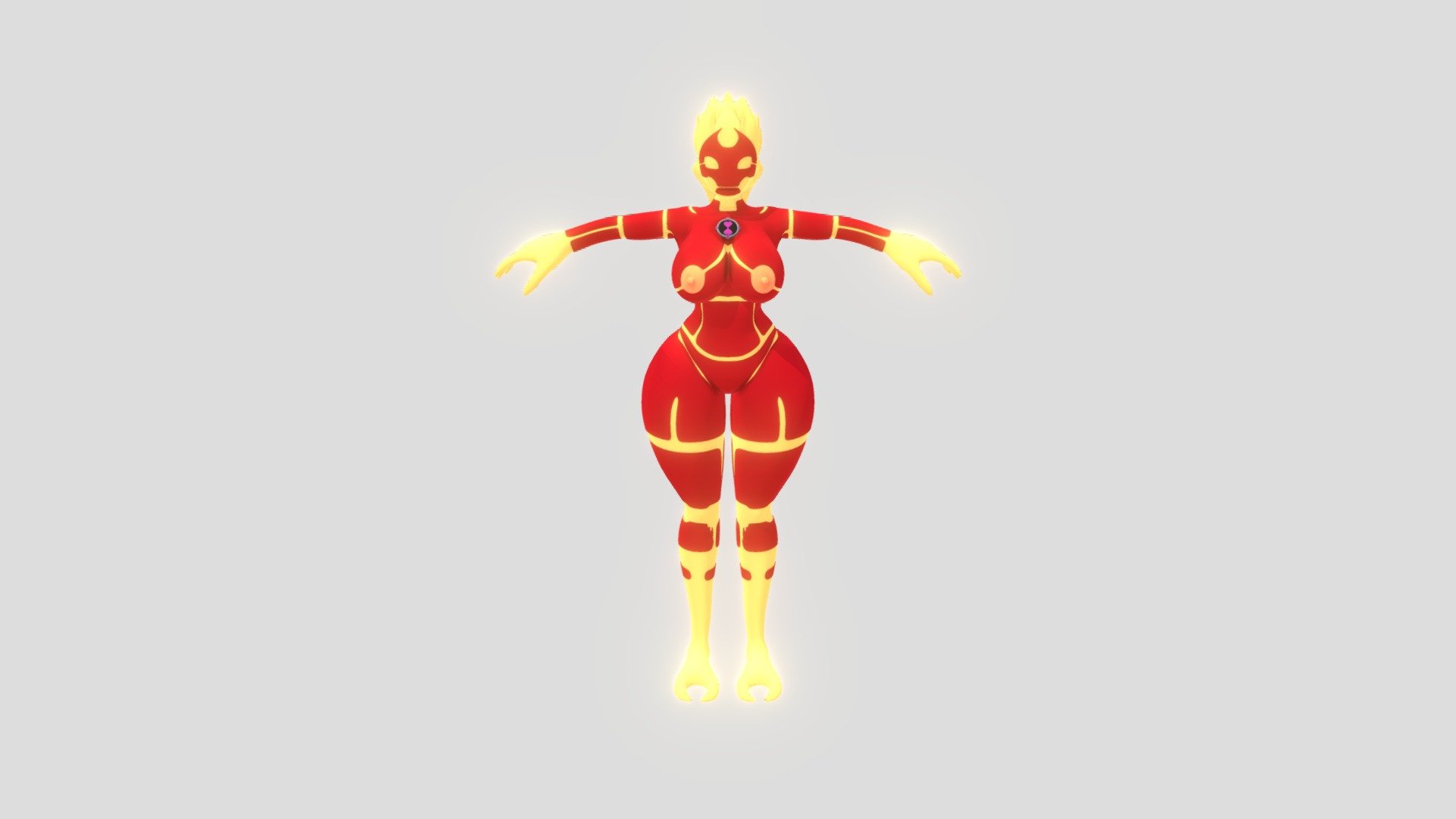 Fuego-Fire Chaquetrix Ben 10 - Download Free 3D model by SsnomAlyy ...