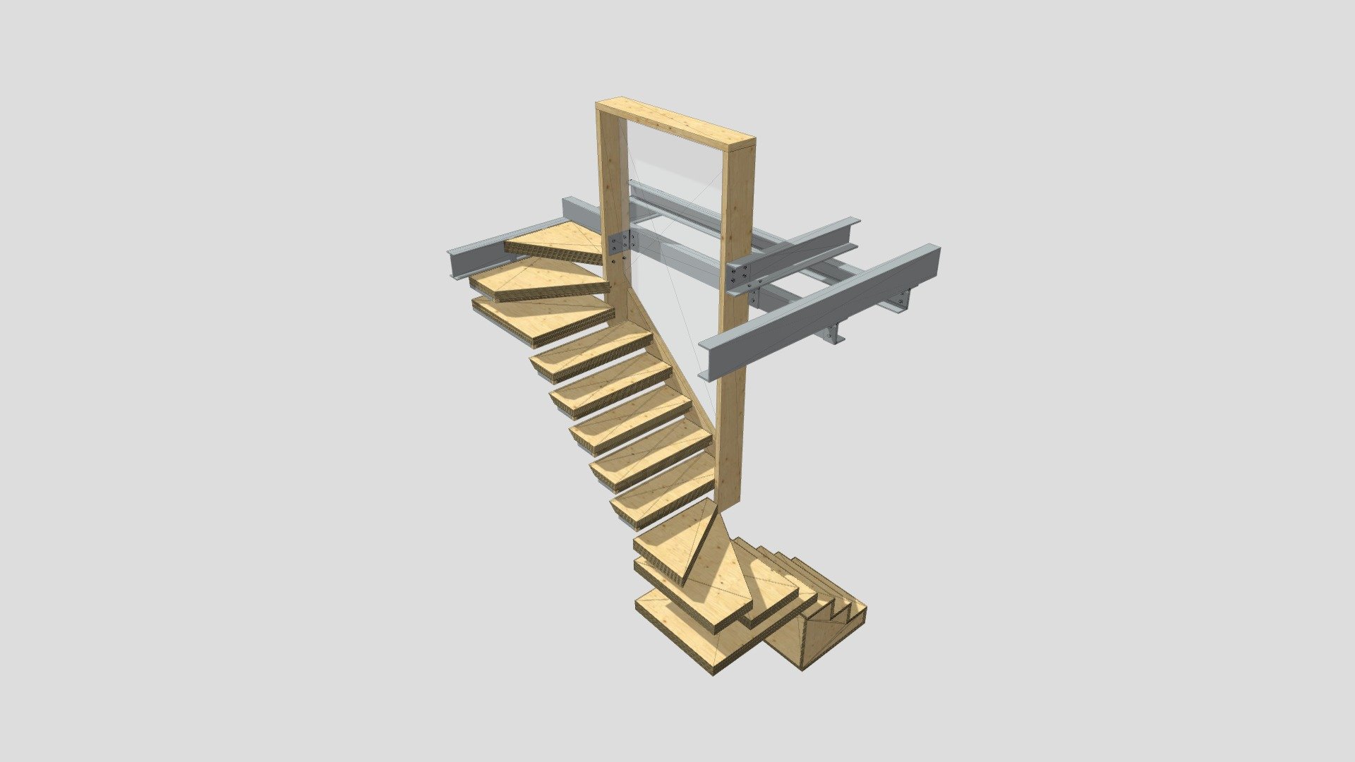 staircase - 3D model by archetypes.design [2966639] - Sketchfab