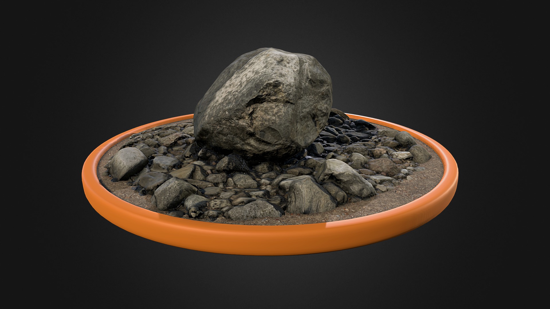 Medium Rock 01 - 3D model by 3D MoTex (@goldenagevr) [2967564] - Sketchfab
